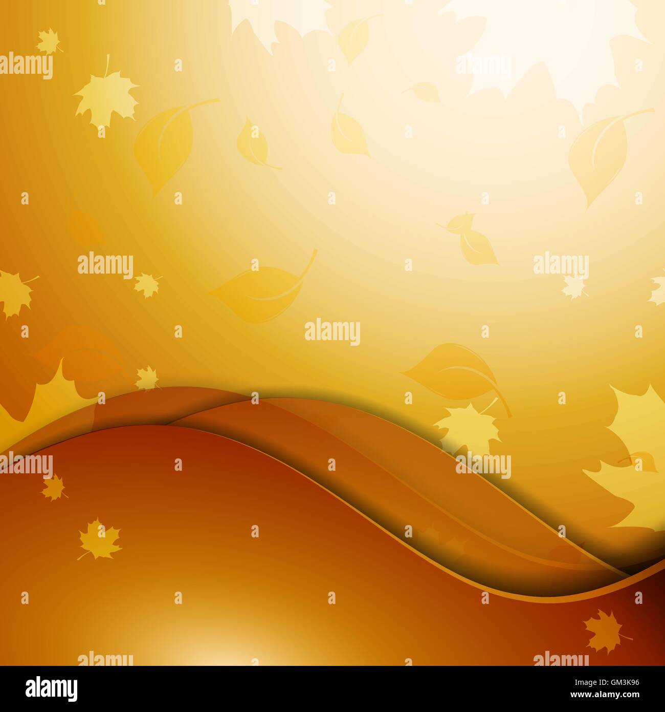 autumn vector background Stock Vector Image & Art - Alamy