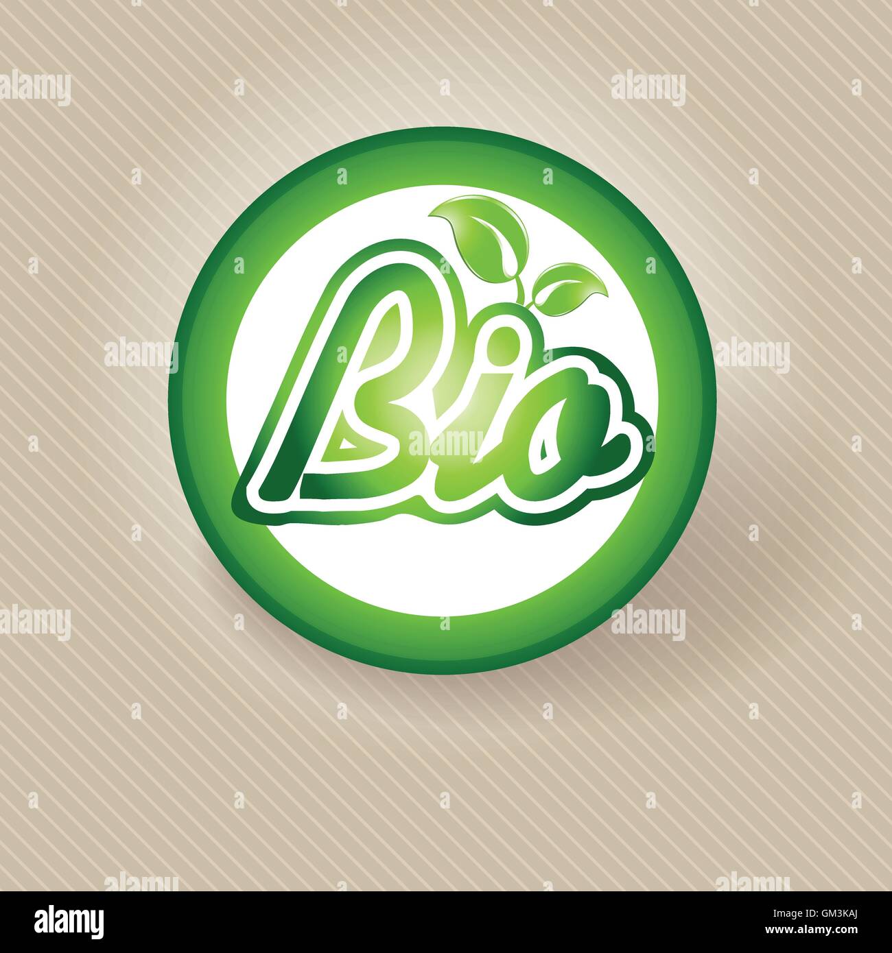 Bio. Vector concepts ecological symbol for you design Stock Vector ...