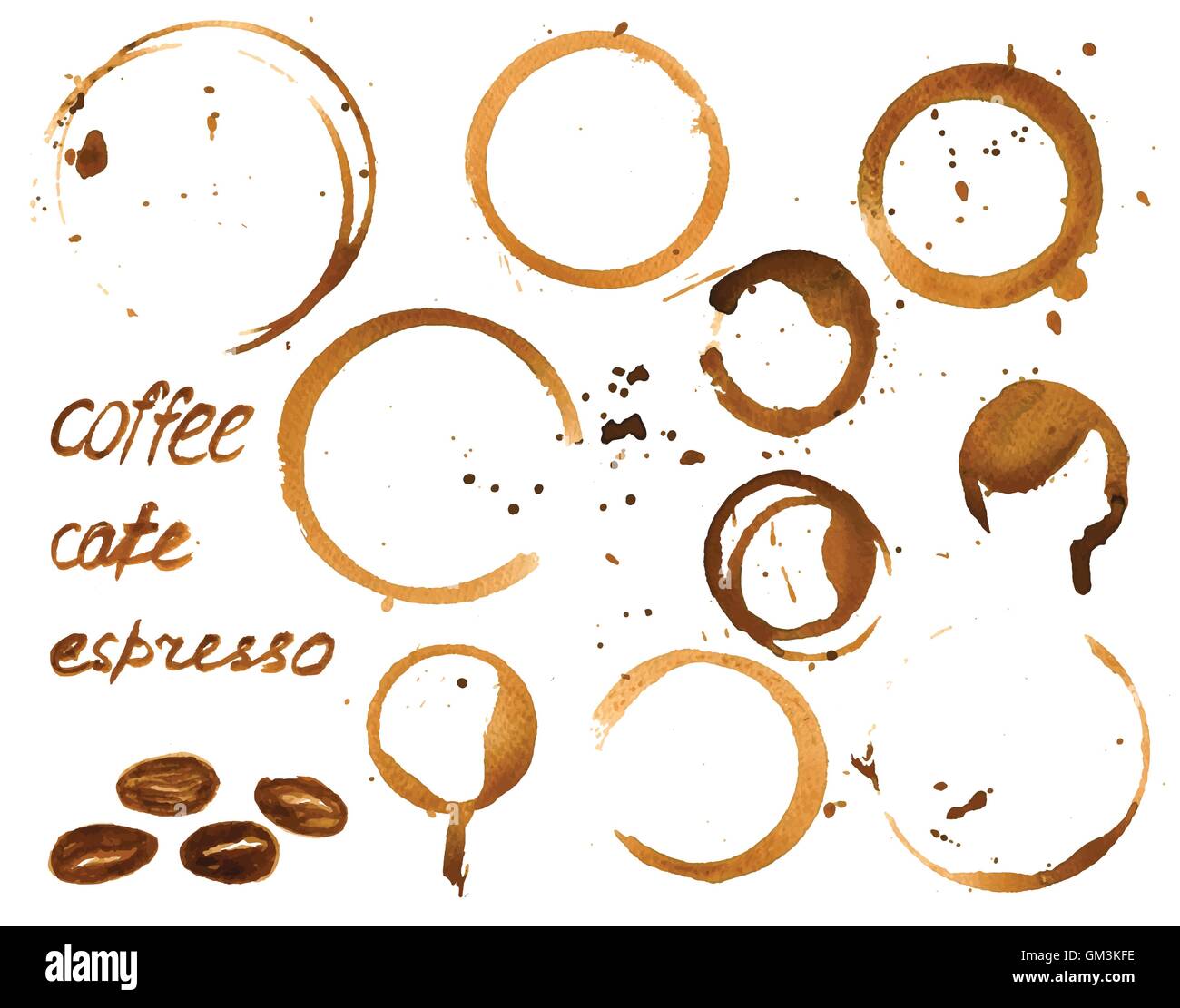 Brown coffee house template Cut Out Stock Images & Pictures - Alamy