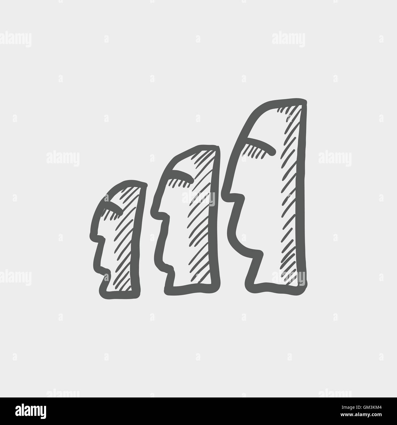 Head statues Stock Vector Images - Alamy