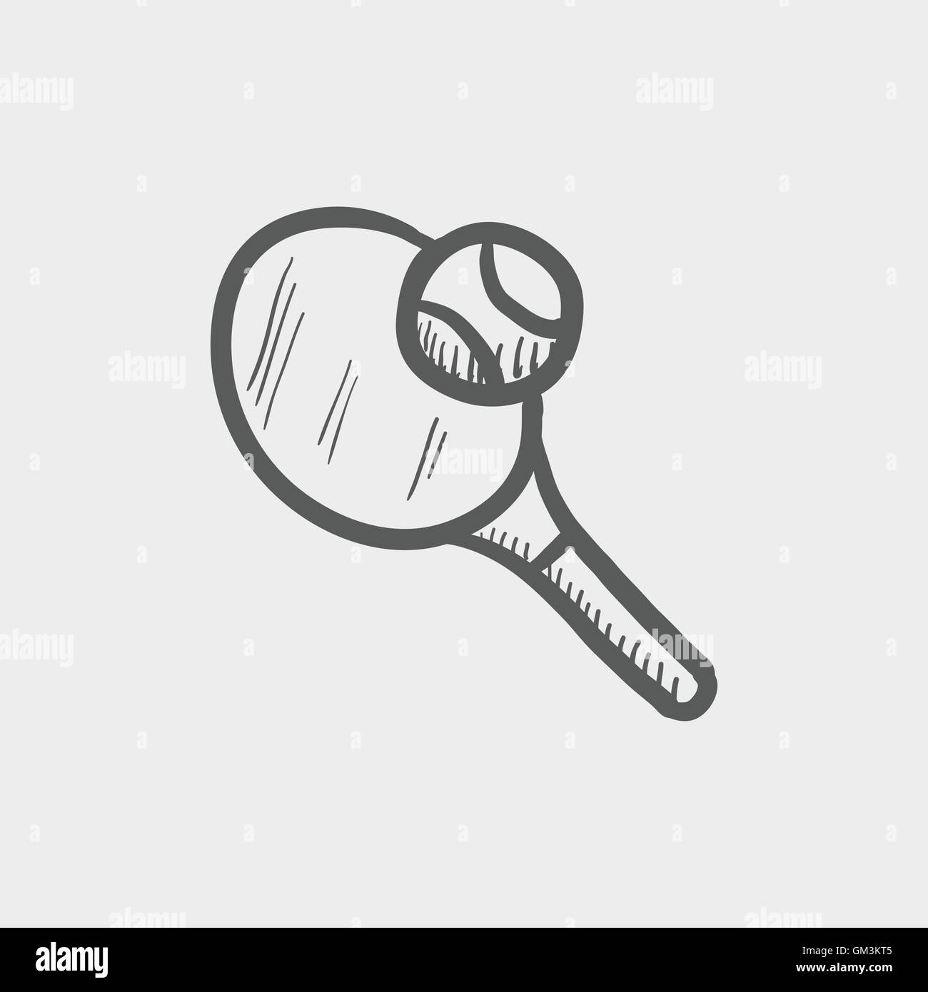 Table tennis sketch hi-res stock photography and images - Alamy