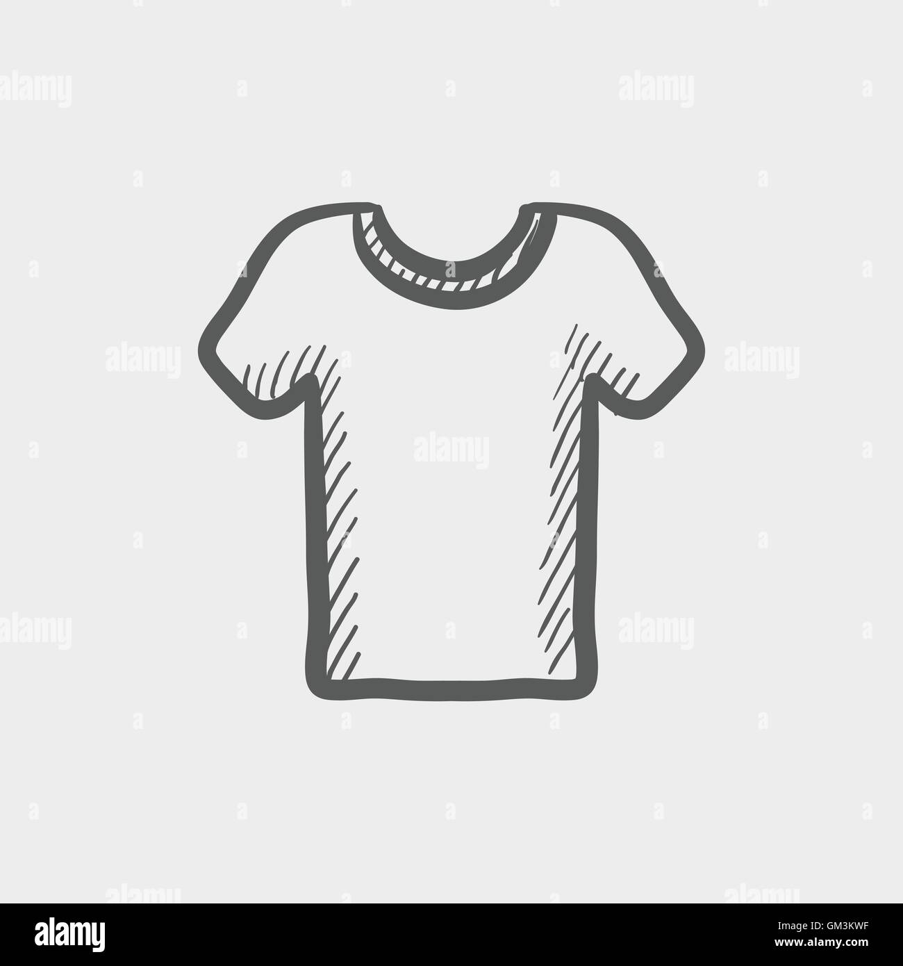 Vector illustration shirt Stock Vector Images - Alamy