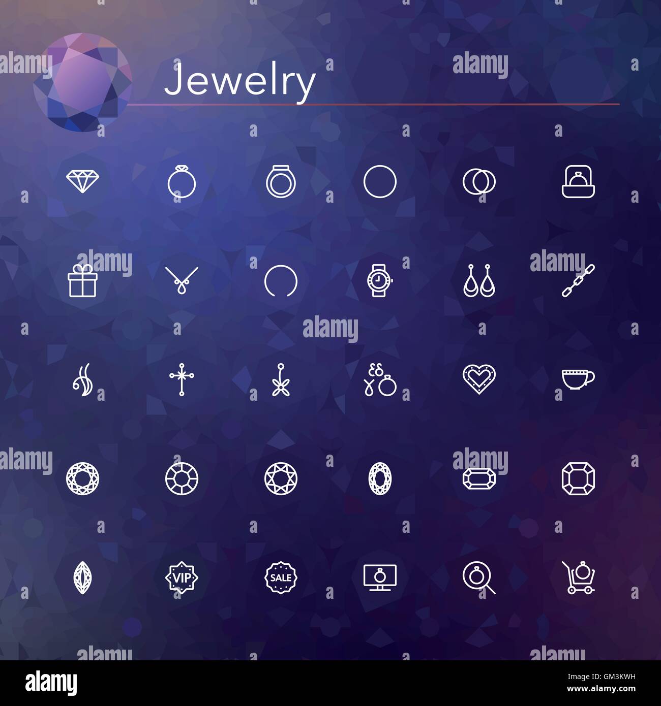 Gold chain line icon Stock Vector Images - Alamy