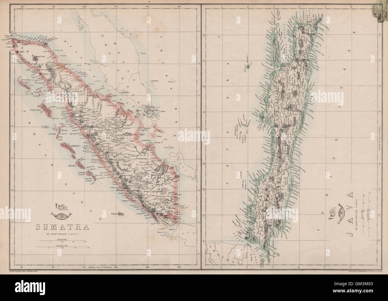 Indonesia singapore map hi-res stock photography and images - Alamy