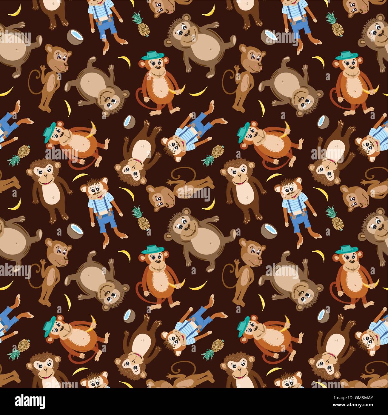 Monkey smiling face hi-res stock photography and images - Alamy