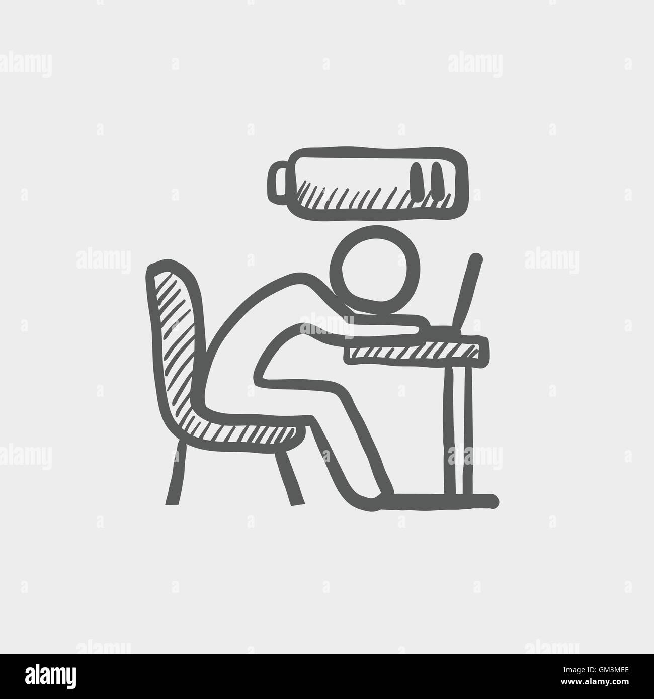 Sketch power hi-res stock photography and images - Alamy