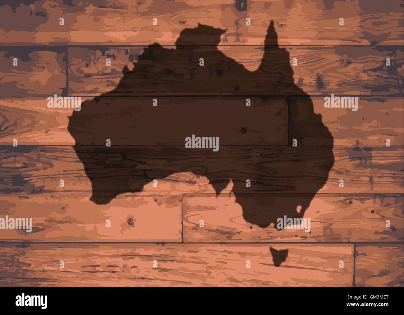 Australia map outline hi-res stock photography and images - Alamy