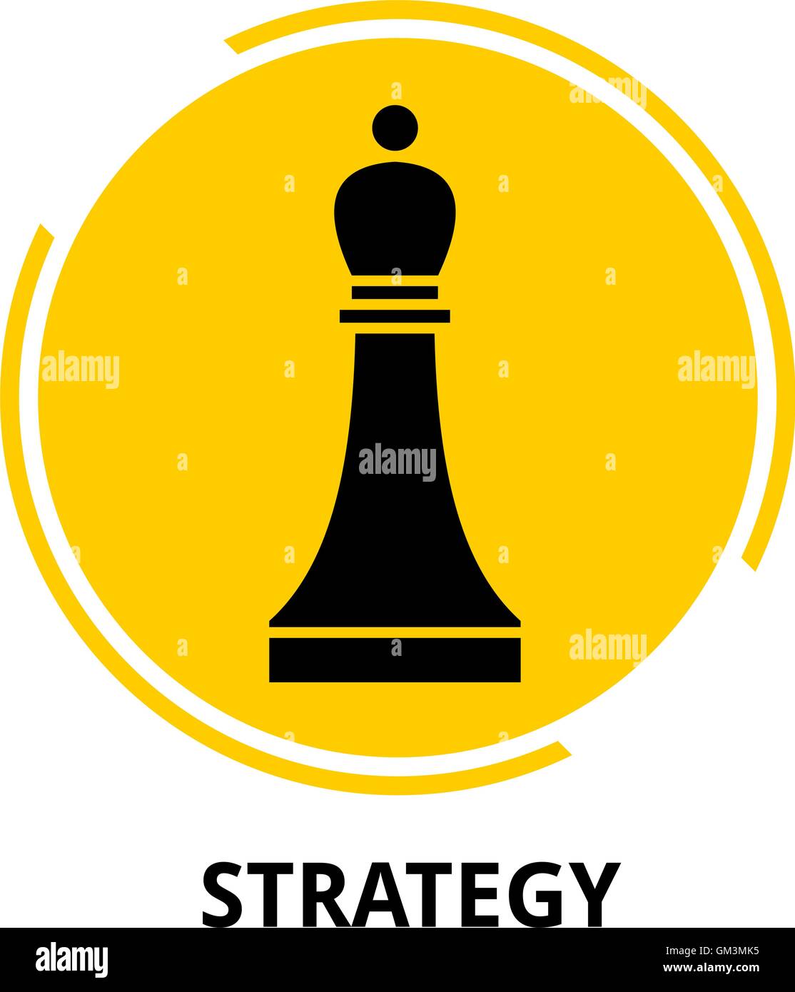 Black strategy Stock Vector Images - Alamy