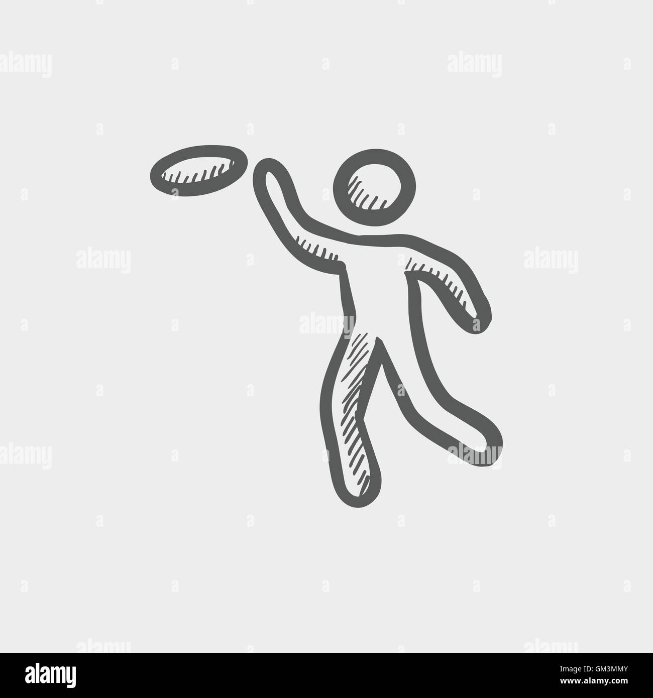 Flying disk game Stock Vector Images - Alamy