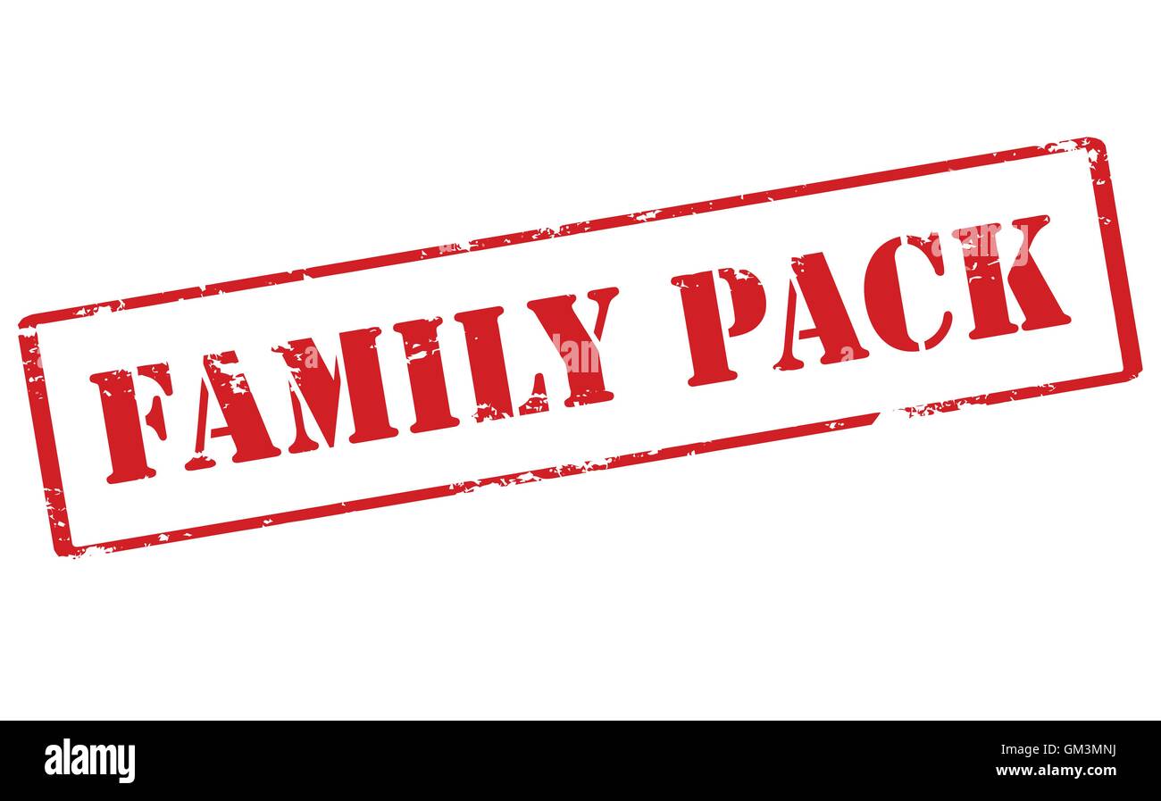 Family pack hi-res stock photography and images - Alamy