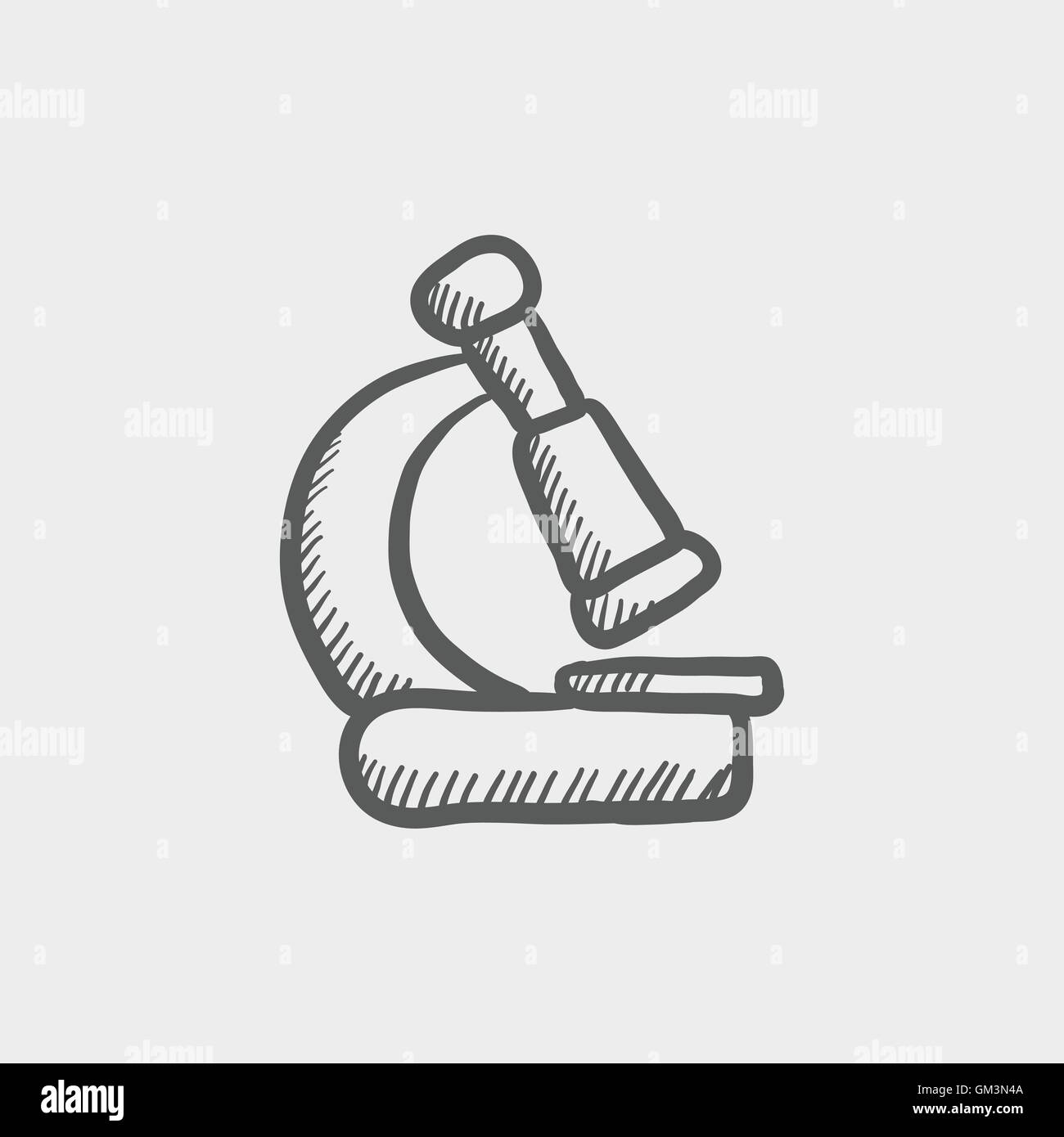 Laboratory microscope sketch hi-res stock photography and images - Alamy
