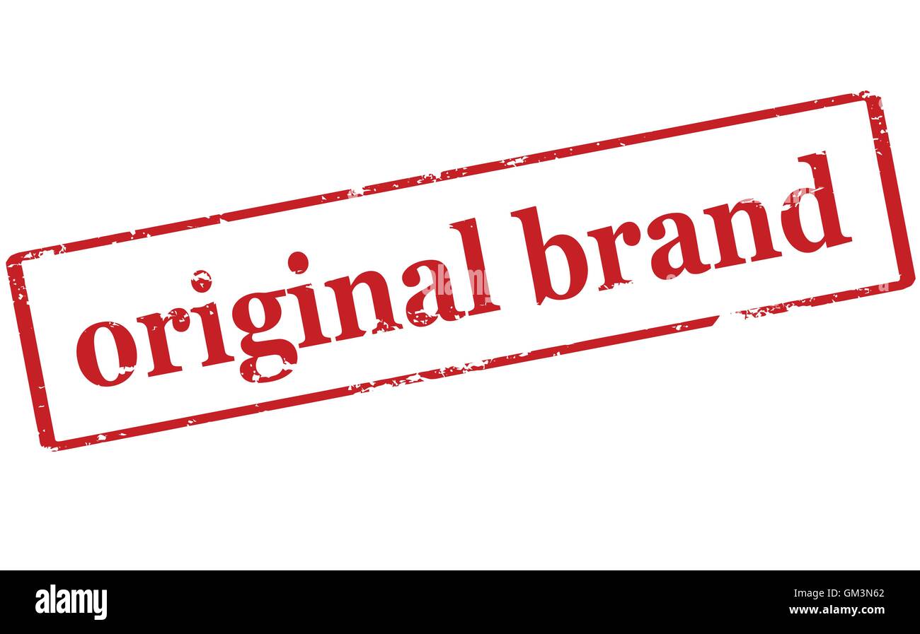 Original brand hi-res stock photography and images - Alamy