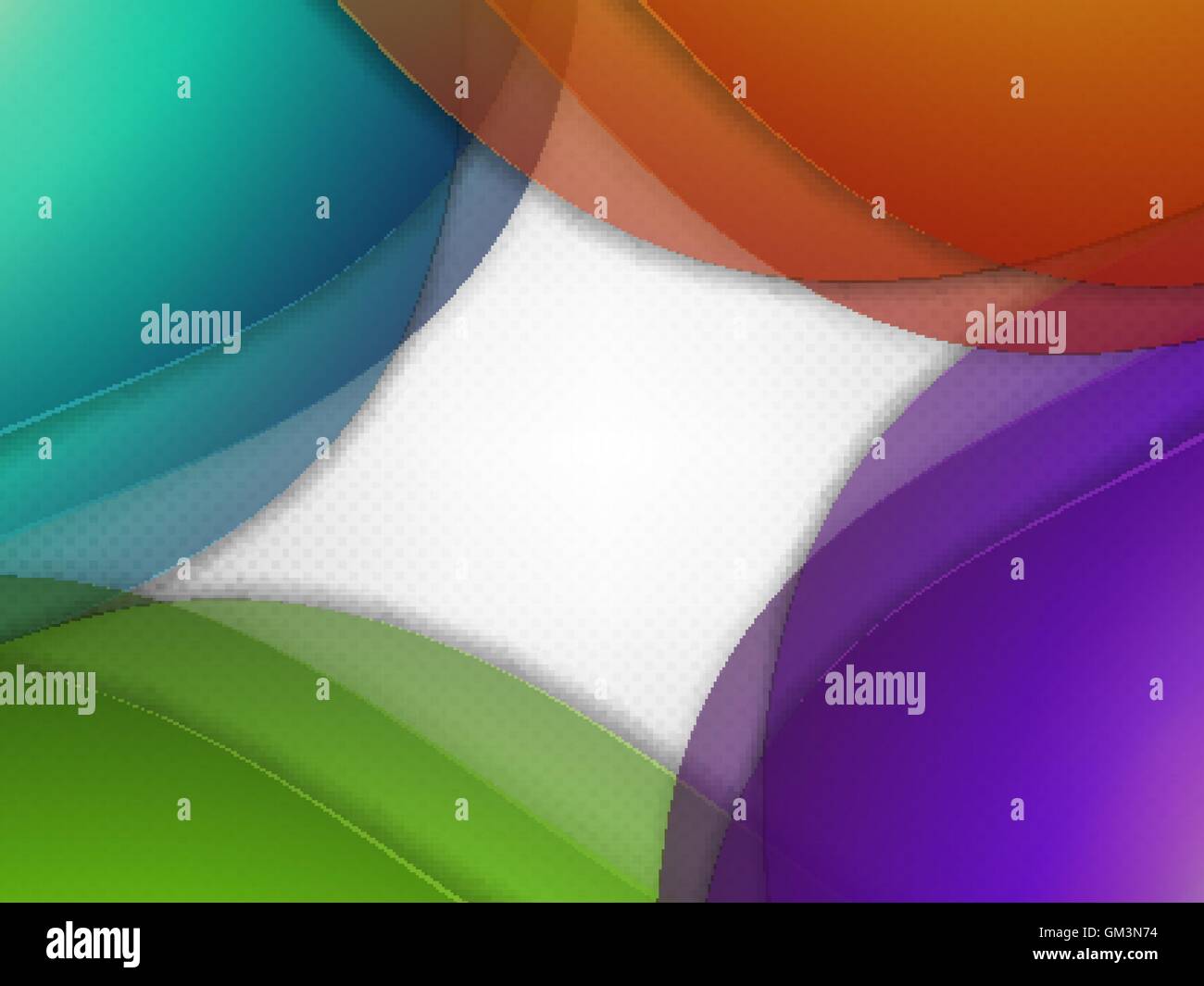 rainbow wavy background Stock Vector Image & Art - Alamy