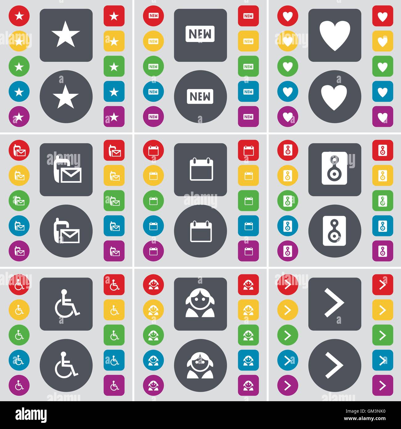 Disabled person symbol hi-res stock photography and images - Alamy