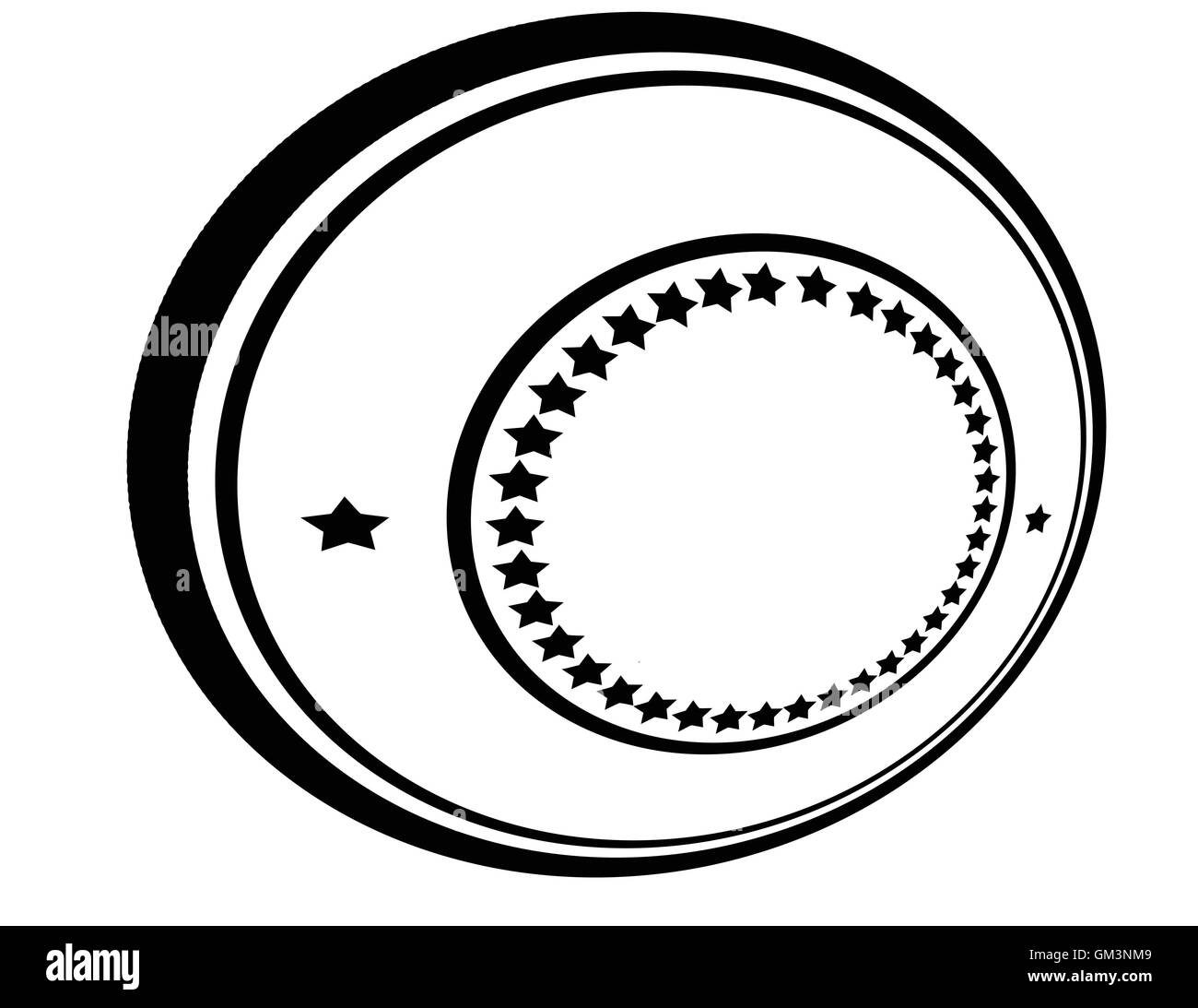 Stamp with stars Stock Vector Image & Art - Alamy