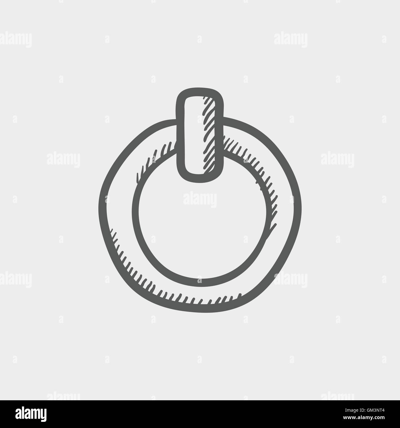 Power button sketch icon Stock Vector Image & Art - Alamy