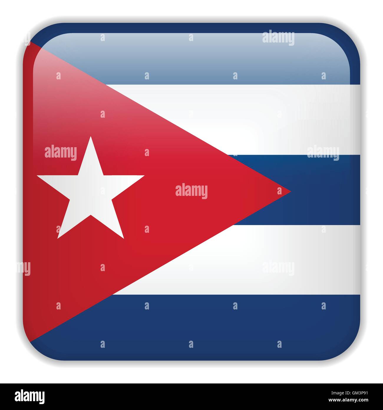 Cuban flag border background hi-res stock photography and images - Alamy