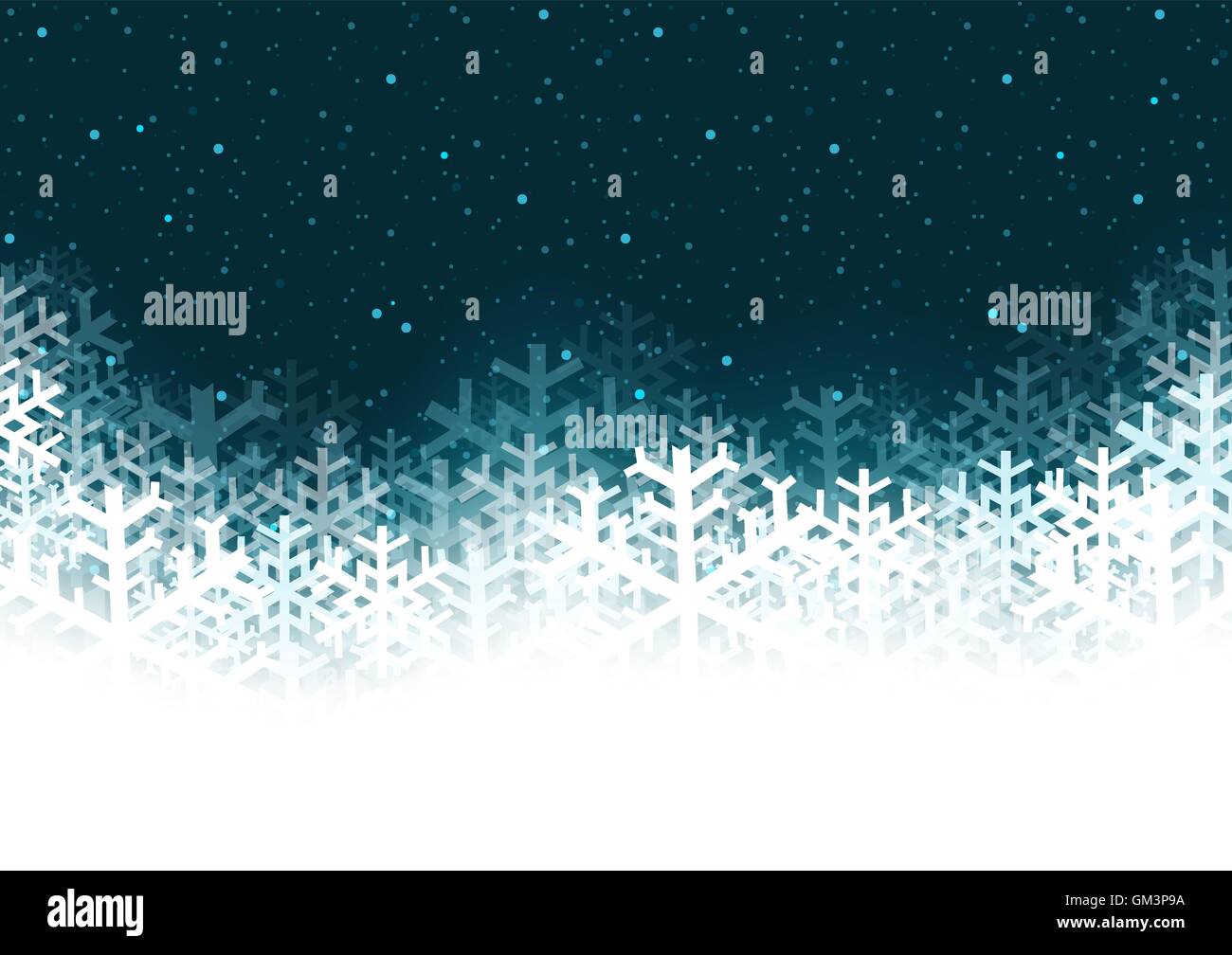 Christmas decoration snowflake frosty Stock Vector Images - Alamy