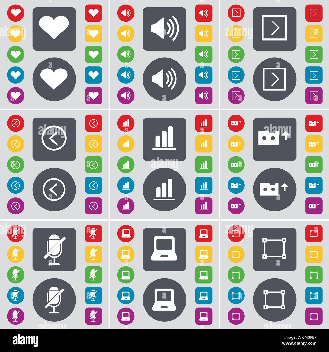 Heart, Sound, Arrow right, Arrow left, Diagram, Cassette, Microphone ...