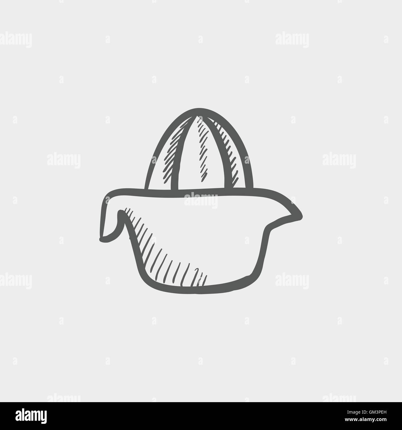 Lemon squeezer sketch icon Stock Vector Image & Art - Alamy