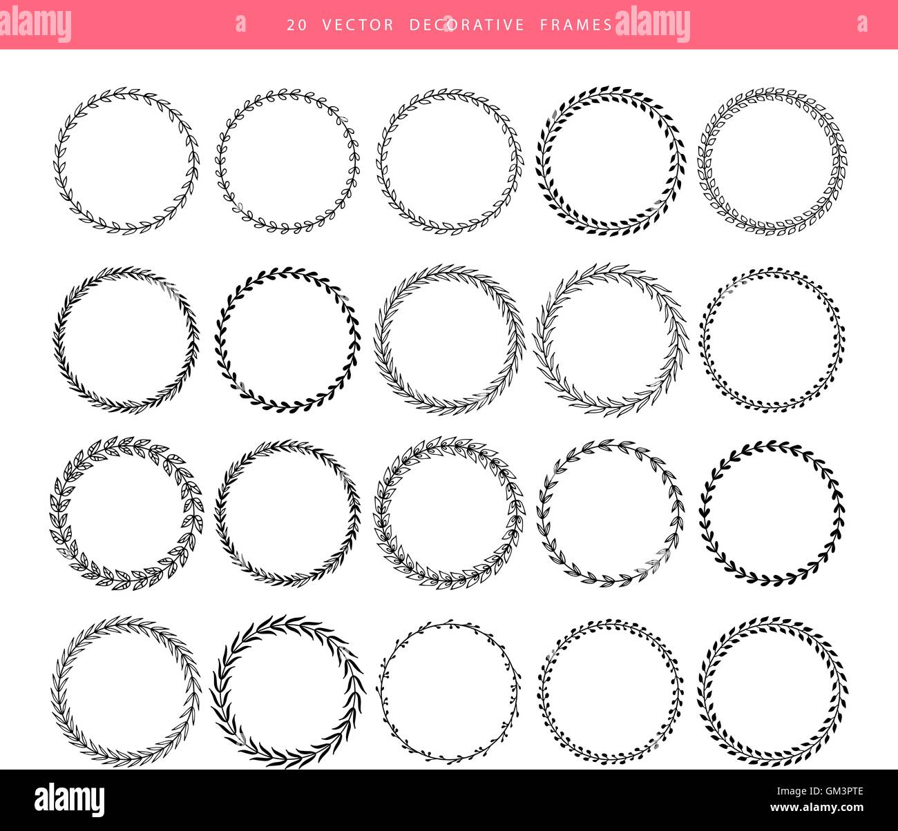 Decorative advertisement Stock Vector Images - Alamy