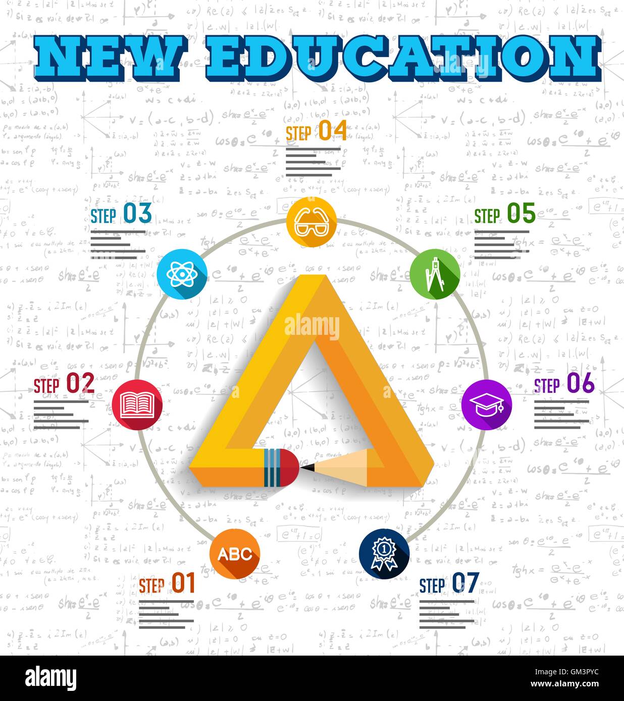 Education infographic design Stock Vector Image & Art - Alamy