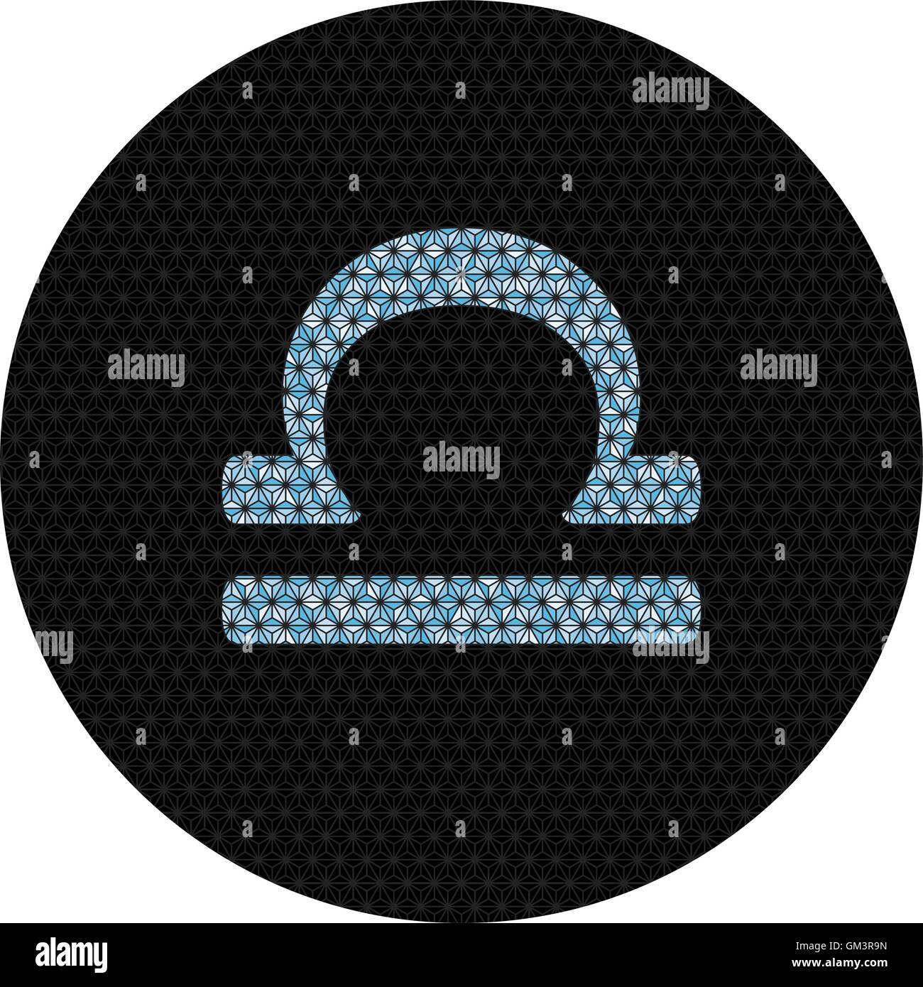 Libra symbol zodiac sign illustration horoscope Stock Vector Images - Alamy