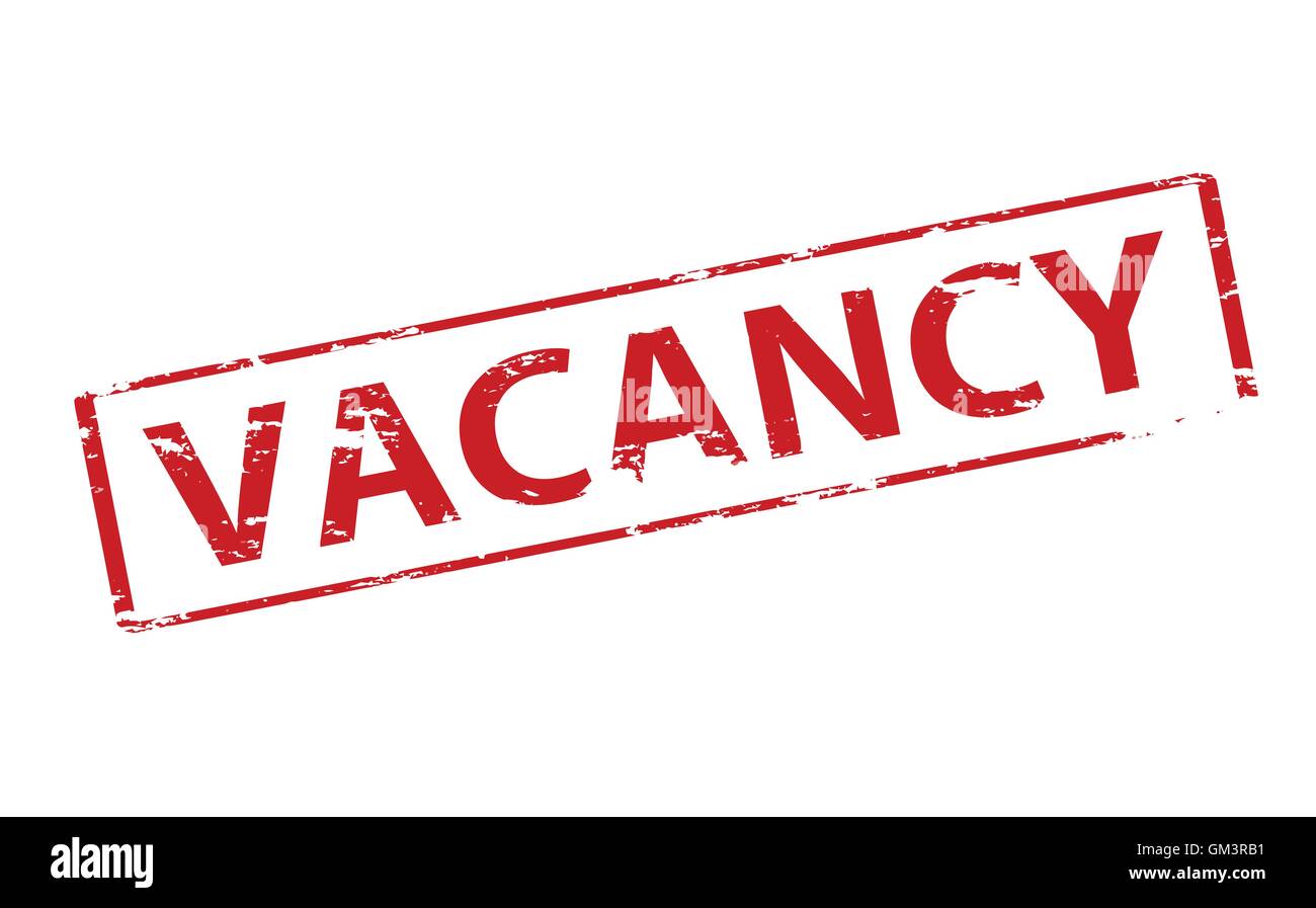Vacancy word Stock Vector Images - Alamy