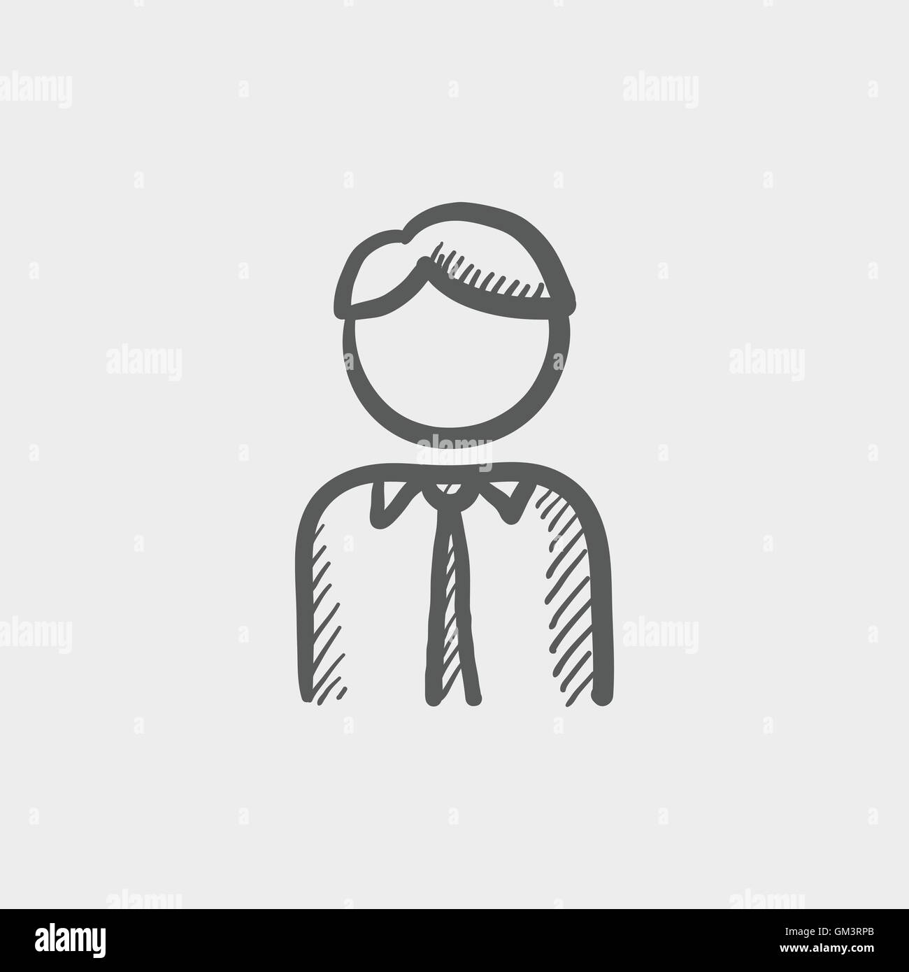 Male sketch icon Stock Vector Image & Art - Alamy