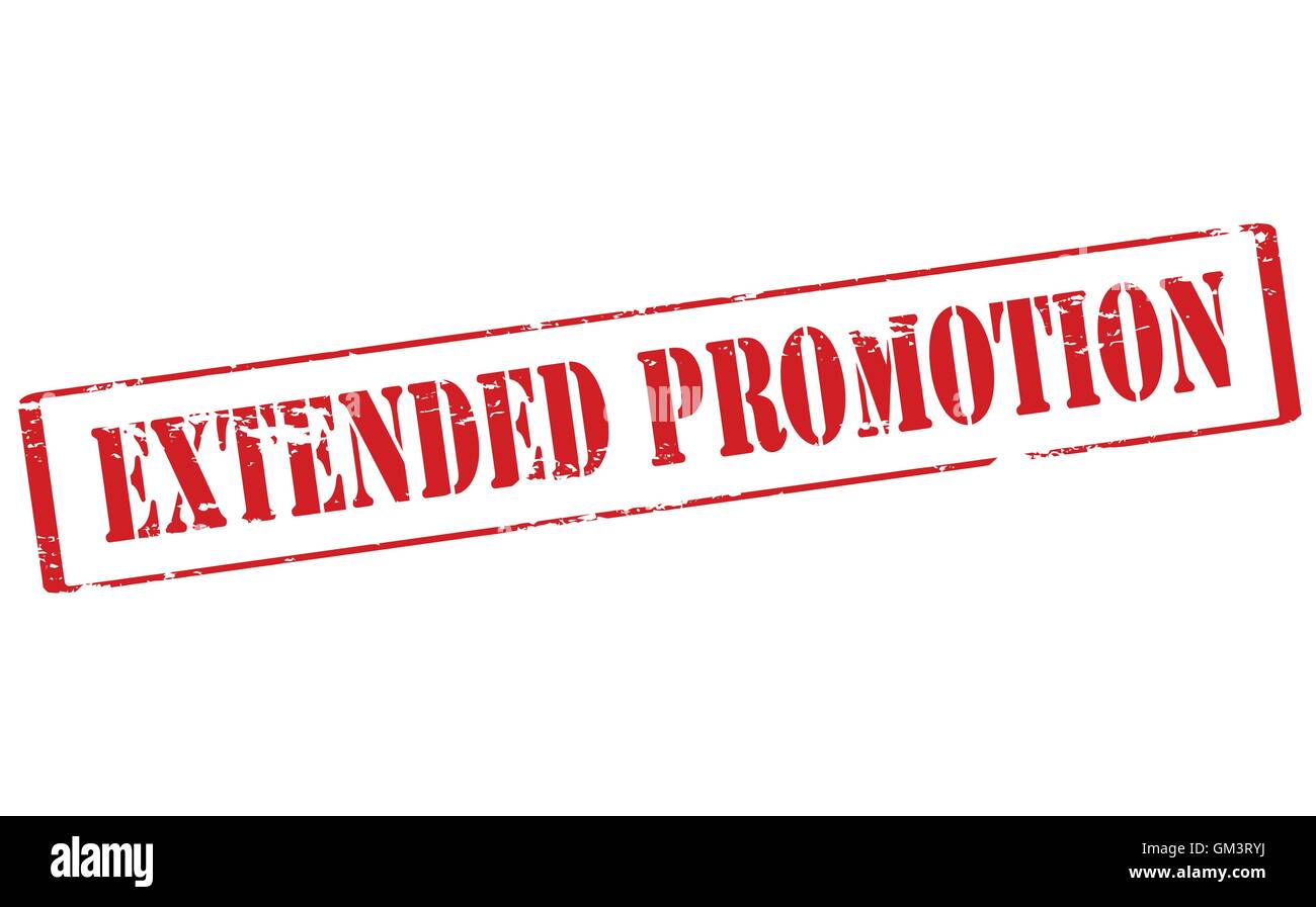 Promotion extended hi-res stock photography and images - Alamy