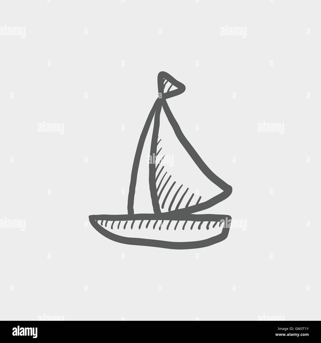 Sailboat Clipart Black And White