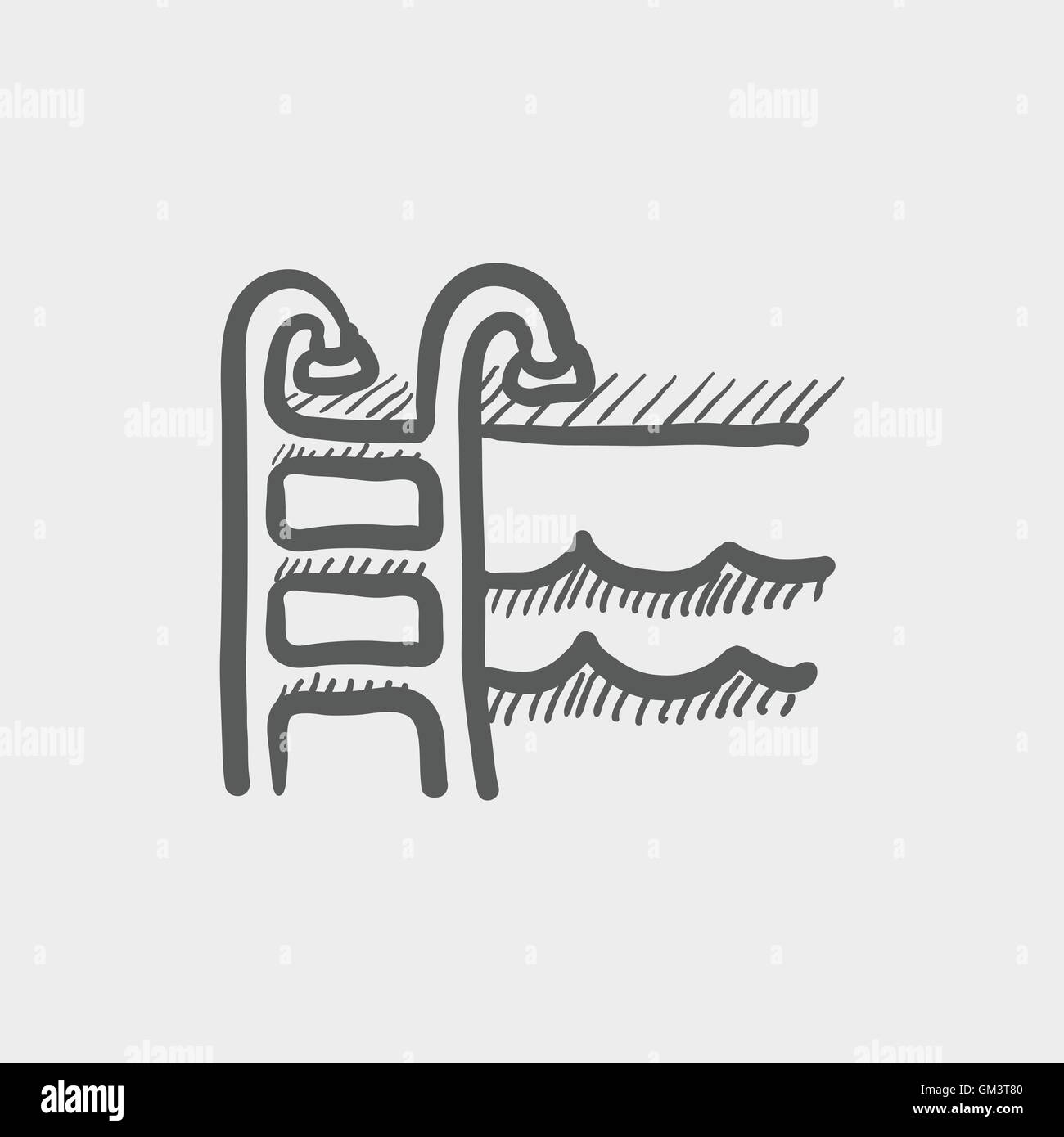 Ladder silhouette design Stock Vector Images - Alamy