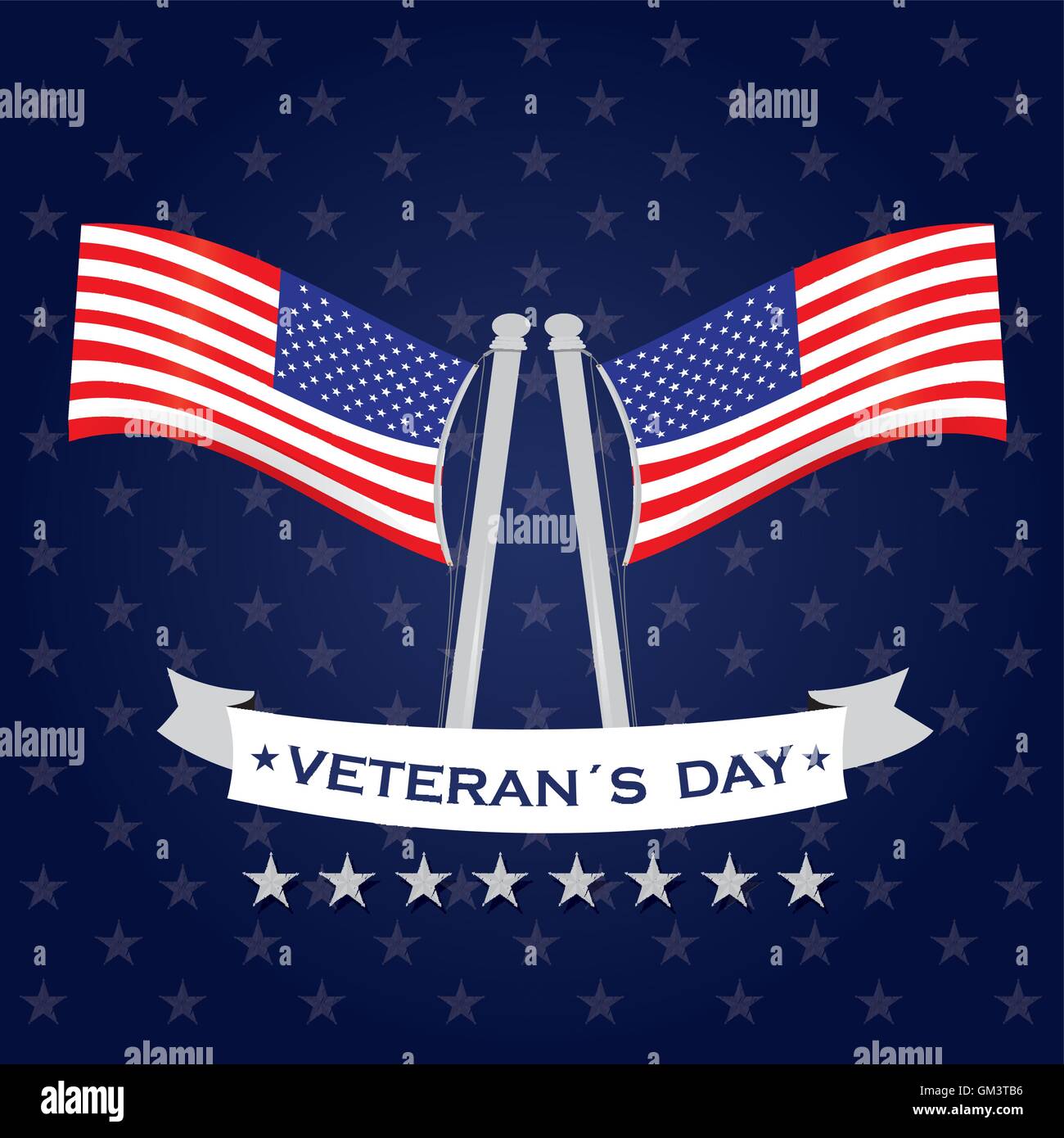 Veteran's day graphic design, Vector illustration Stock Vector Image ...