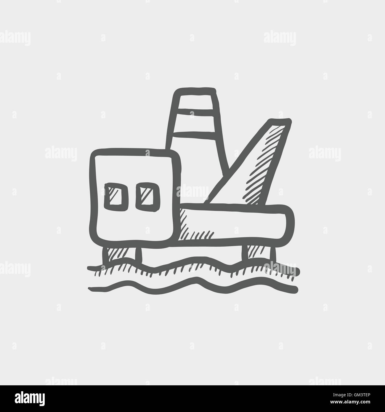 Sketch ship Stock Vector Images - Alamy