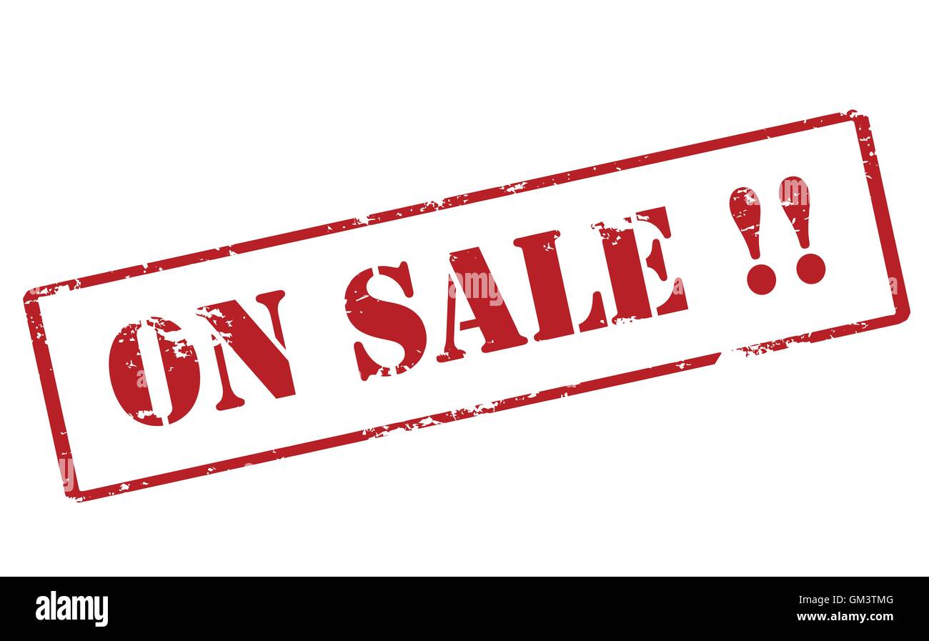 Red sale sign on Stock Vector Images - Alamy
