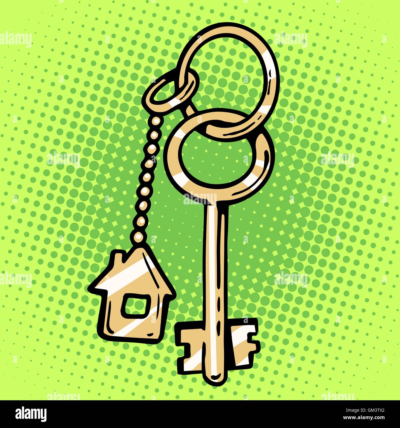 Keys cartoon hi-res stock photography and images - Alamy