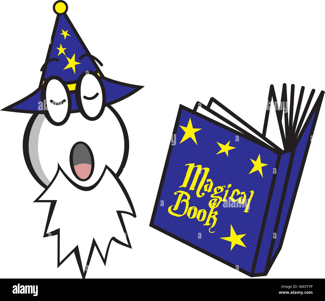 Magic of reading Stock Vector Images - Alamy