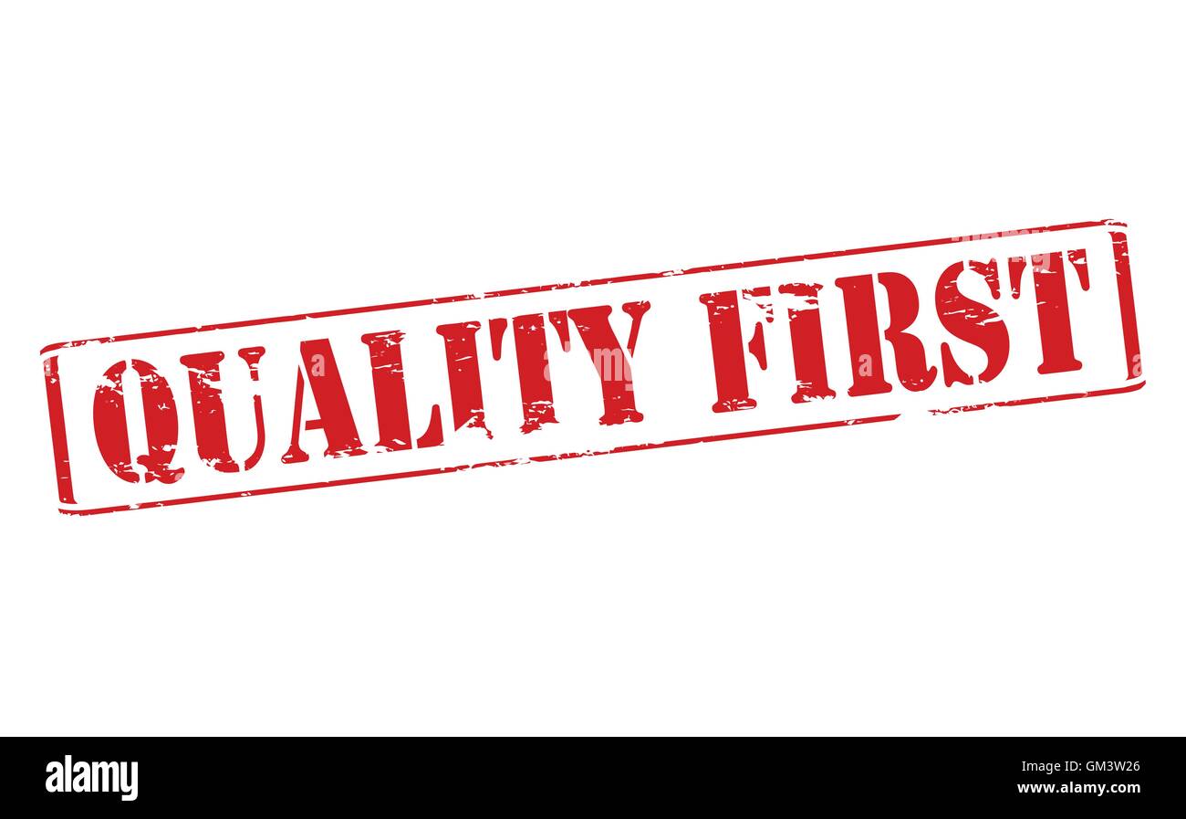 First quality rubber stamp Stock Vector Images - Alamy