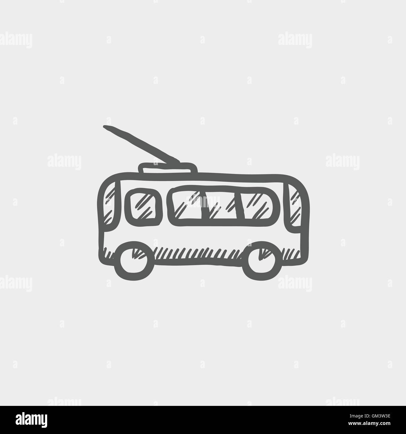 Bus sketch icon Stock Vector Image & Art - Alamy