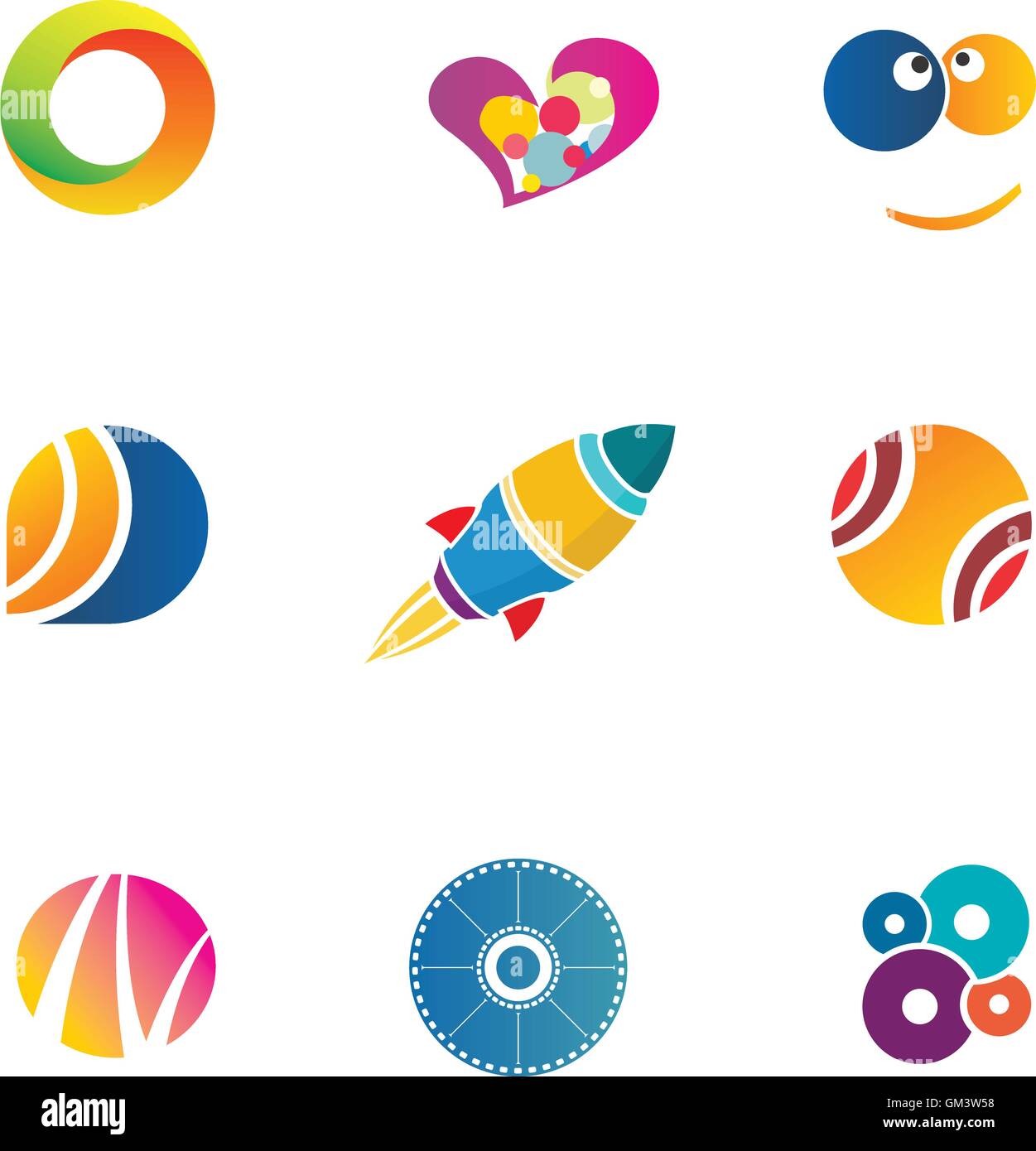 Entertainment Icons Set Stock Vector Image & Art - Alamy