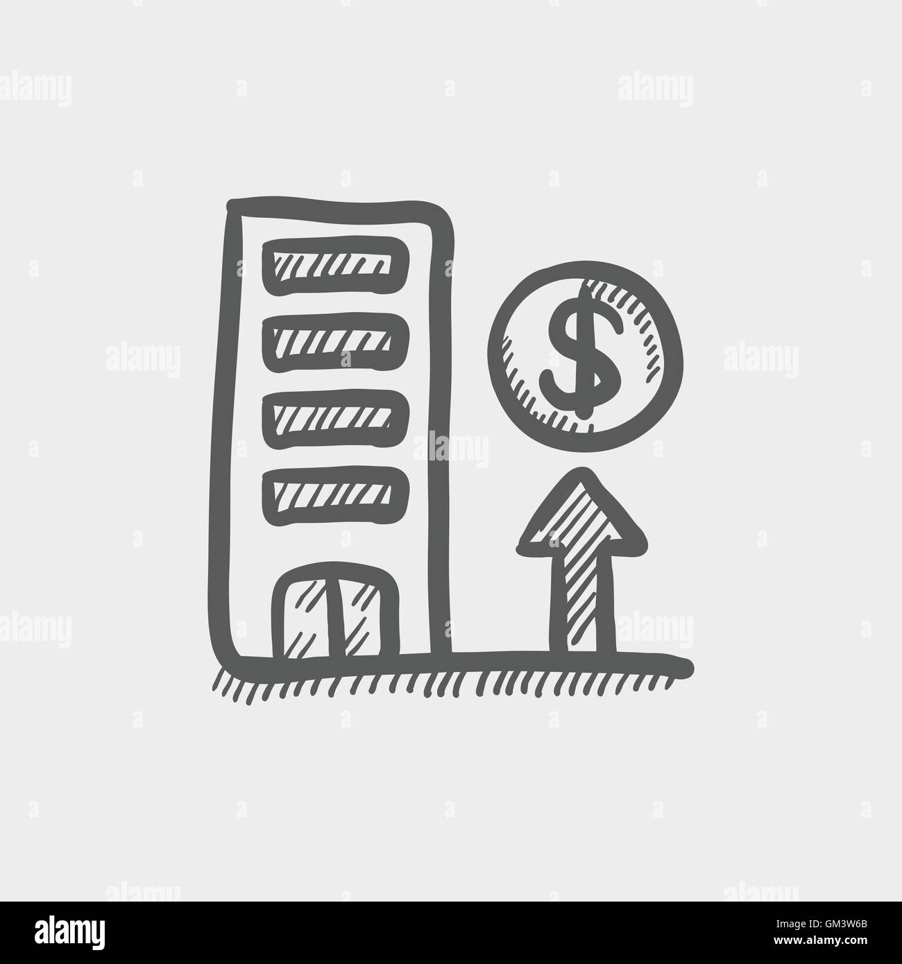 Expensive building sketch icon Stock Vector Image & Art - Alamy
