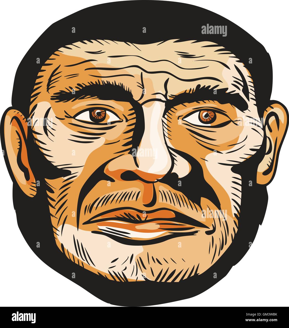 Homo neanderthalensis artwork hi-res stock photography and images - Alamy