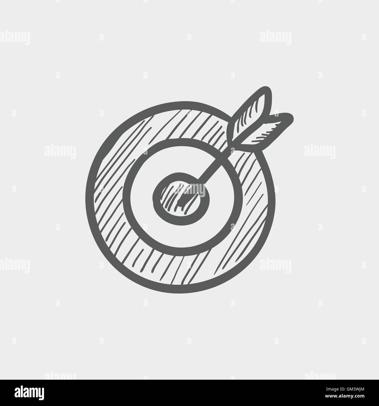 Bow and arrow shot Stock Vector Images - Alamy