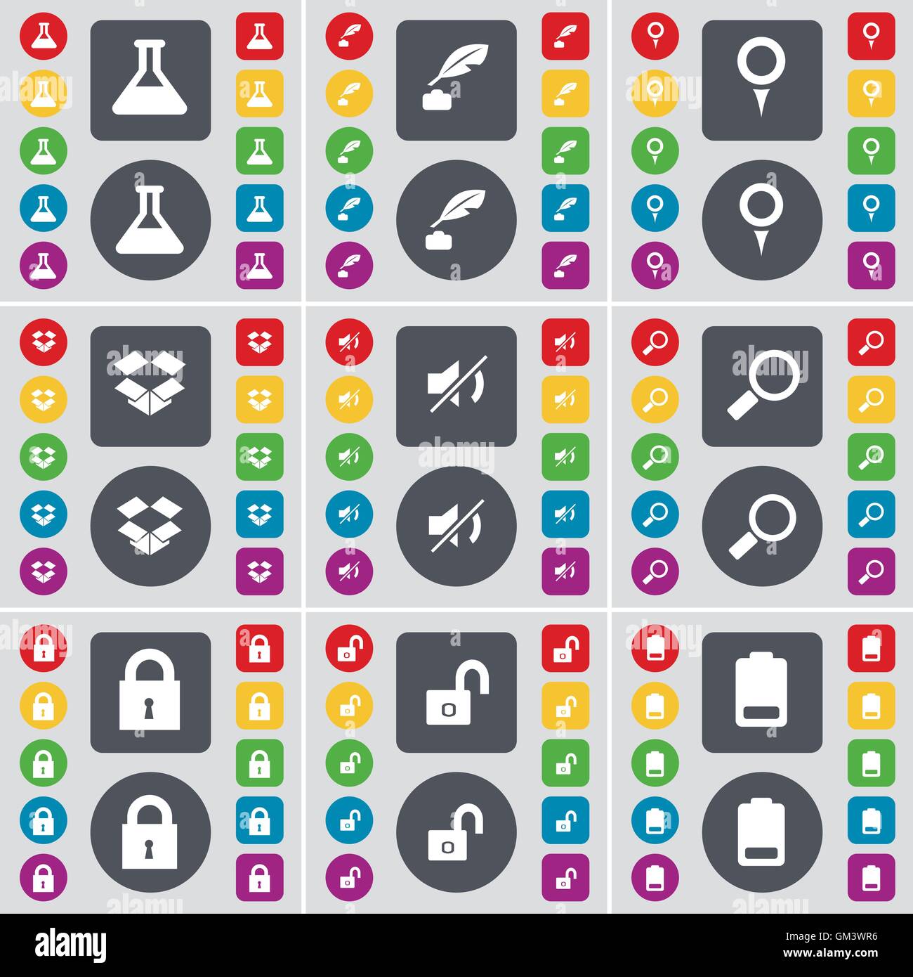 Ink mark ink Stock Vector Images - Alamy