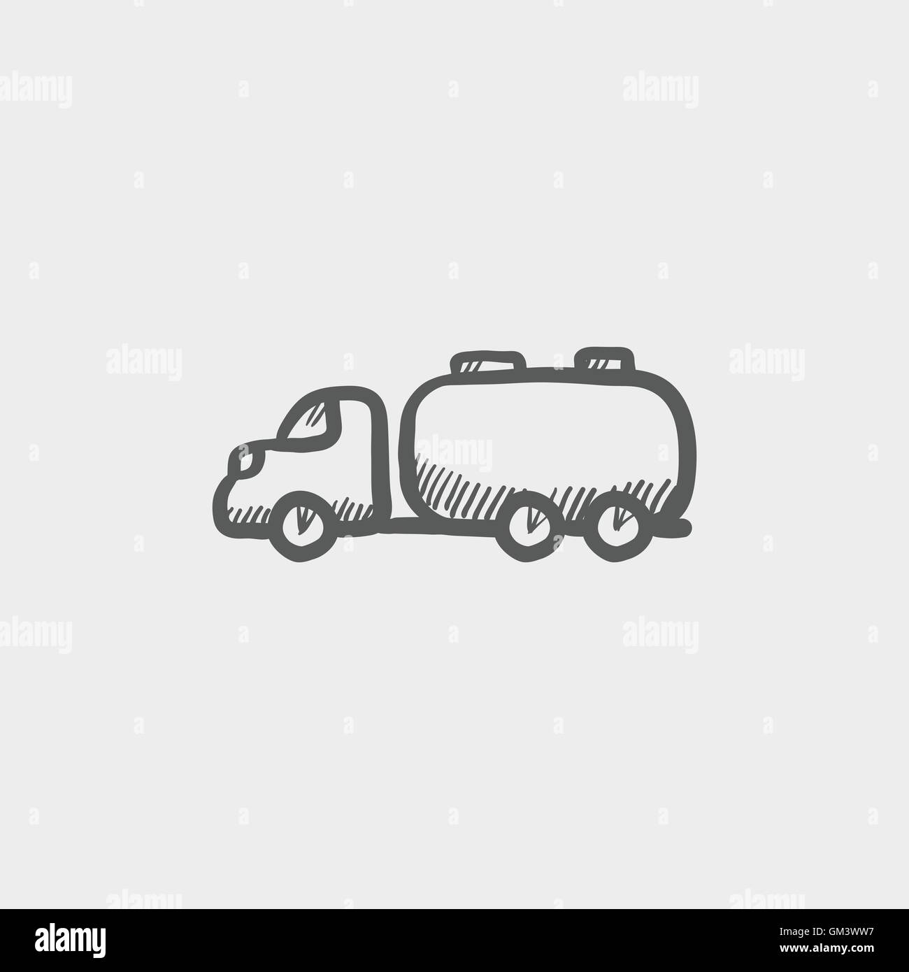 Truck liquid cargo sketch icon Stock Vector Image & Art - Alamy