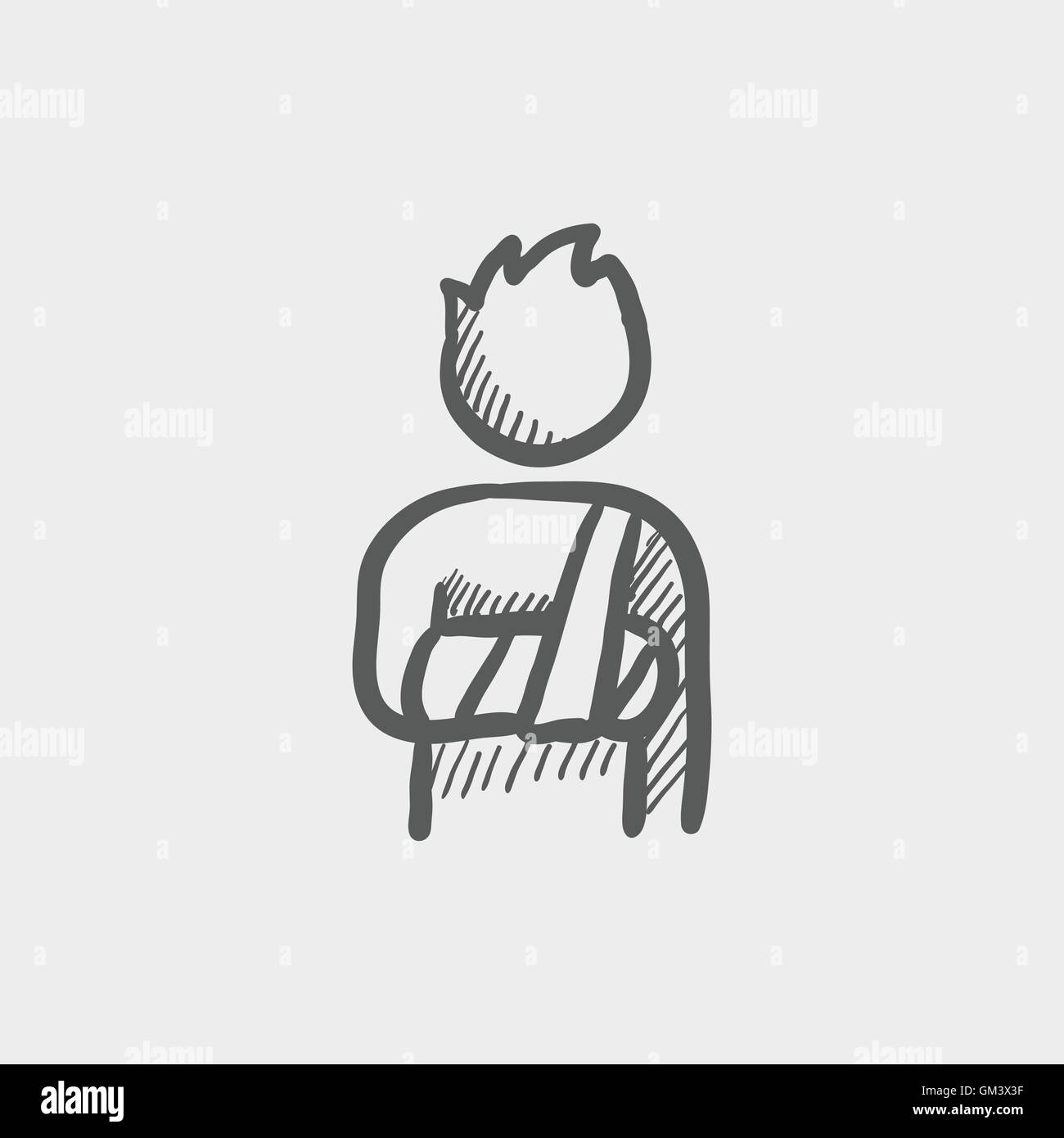 Hand injury cartoon hi-res stock photography and images - Alamy