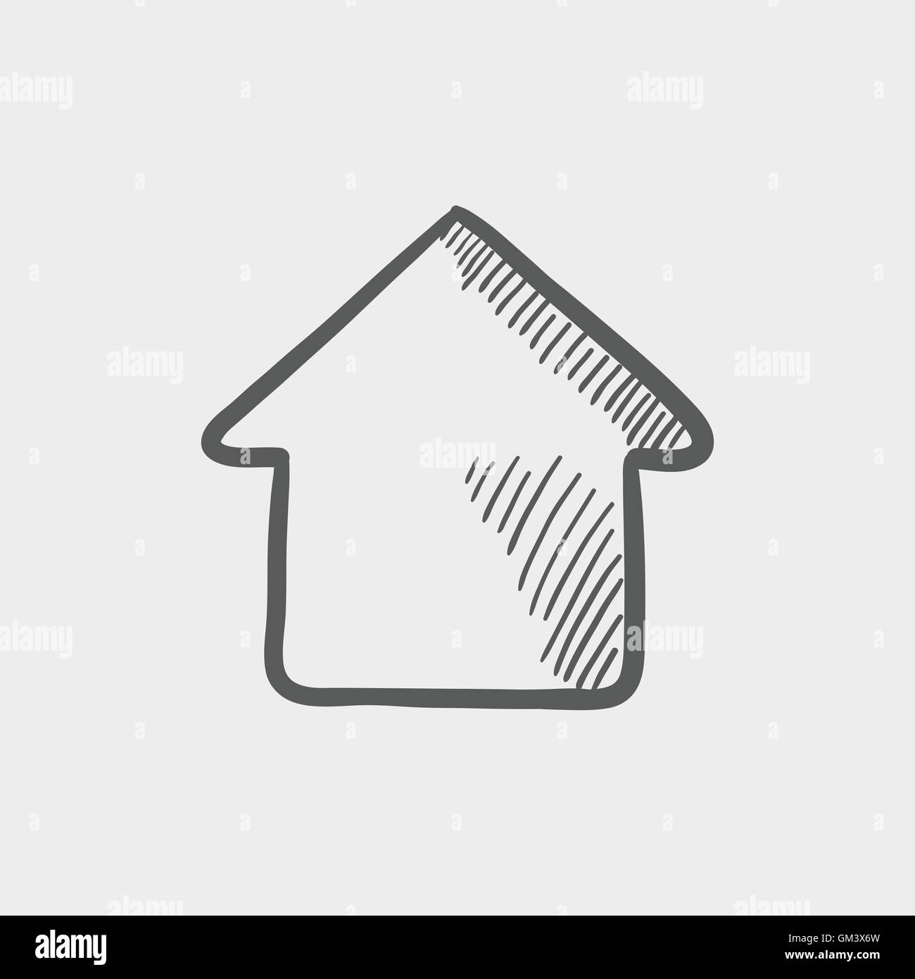 Graphic sketch room interior Black and White Stock Photos & Images - Alamy