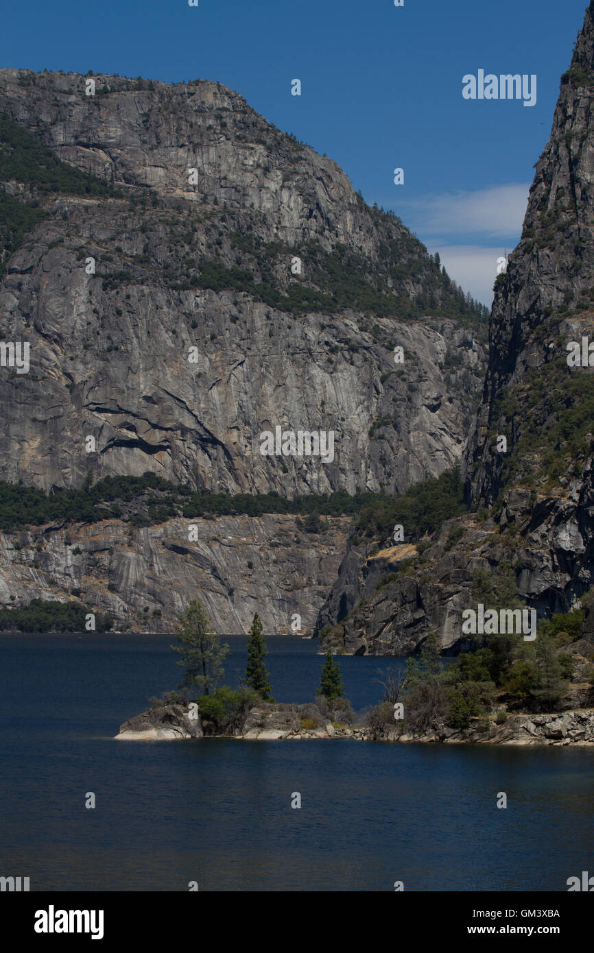Hetch Hetchy Reservoir.. Yosemite National Park California. USA Stock ...