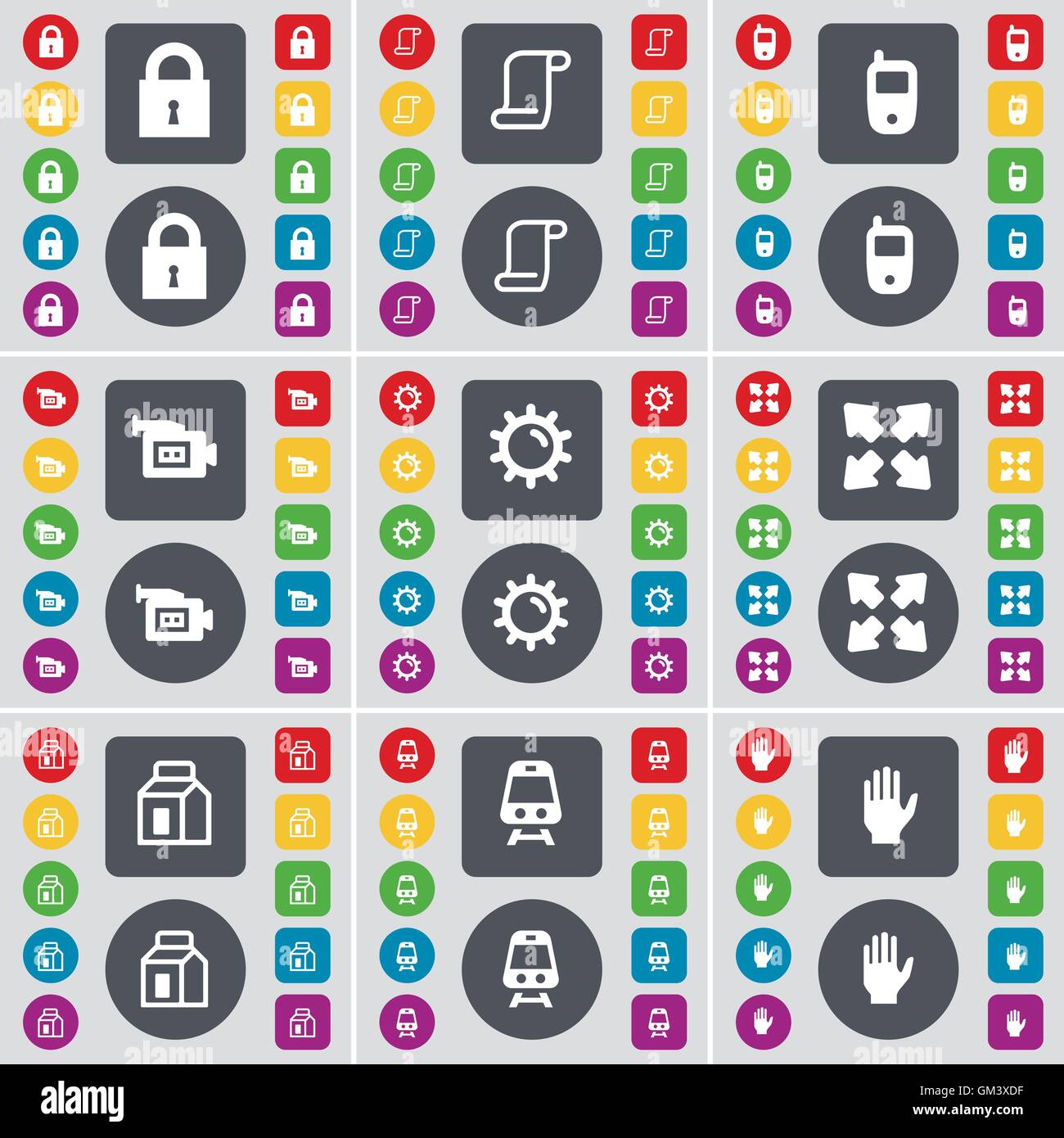 Scroll lock button Stock Vector Images - Alamy