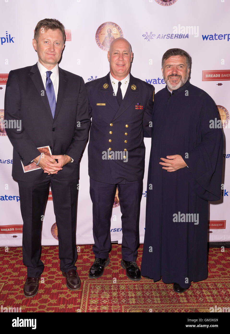 New York, United States. 22nd Aug, 2016. Nenad Milinkovic, Michael Gala ...